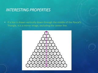 Pascal's triangle | PPT