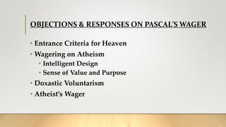 Pascal’s Wager | PPTX