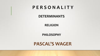 Pascal’s Wager | PPTX