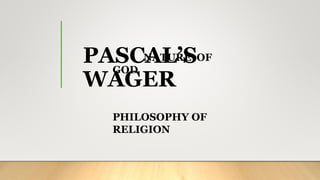 Pascal’s Wager | PPTX