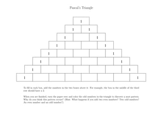 Pascal Triangle | PPT