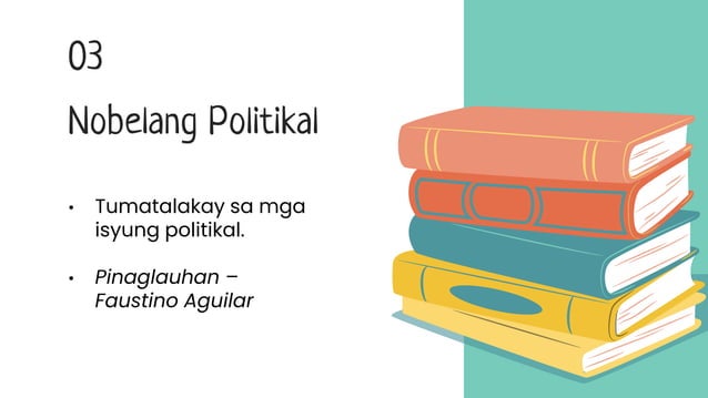 MGA URI NG NOBELA | PPTX