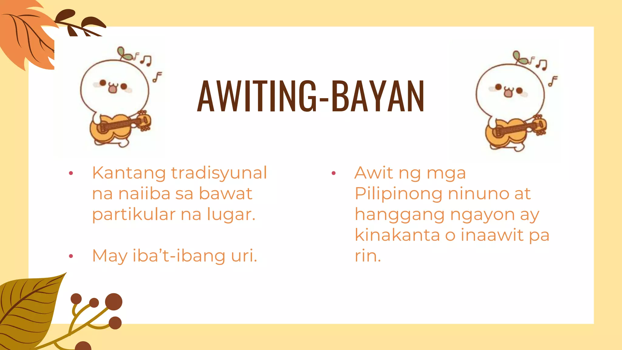 BULONG AT AWITING BAYAN | PPTX