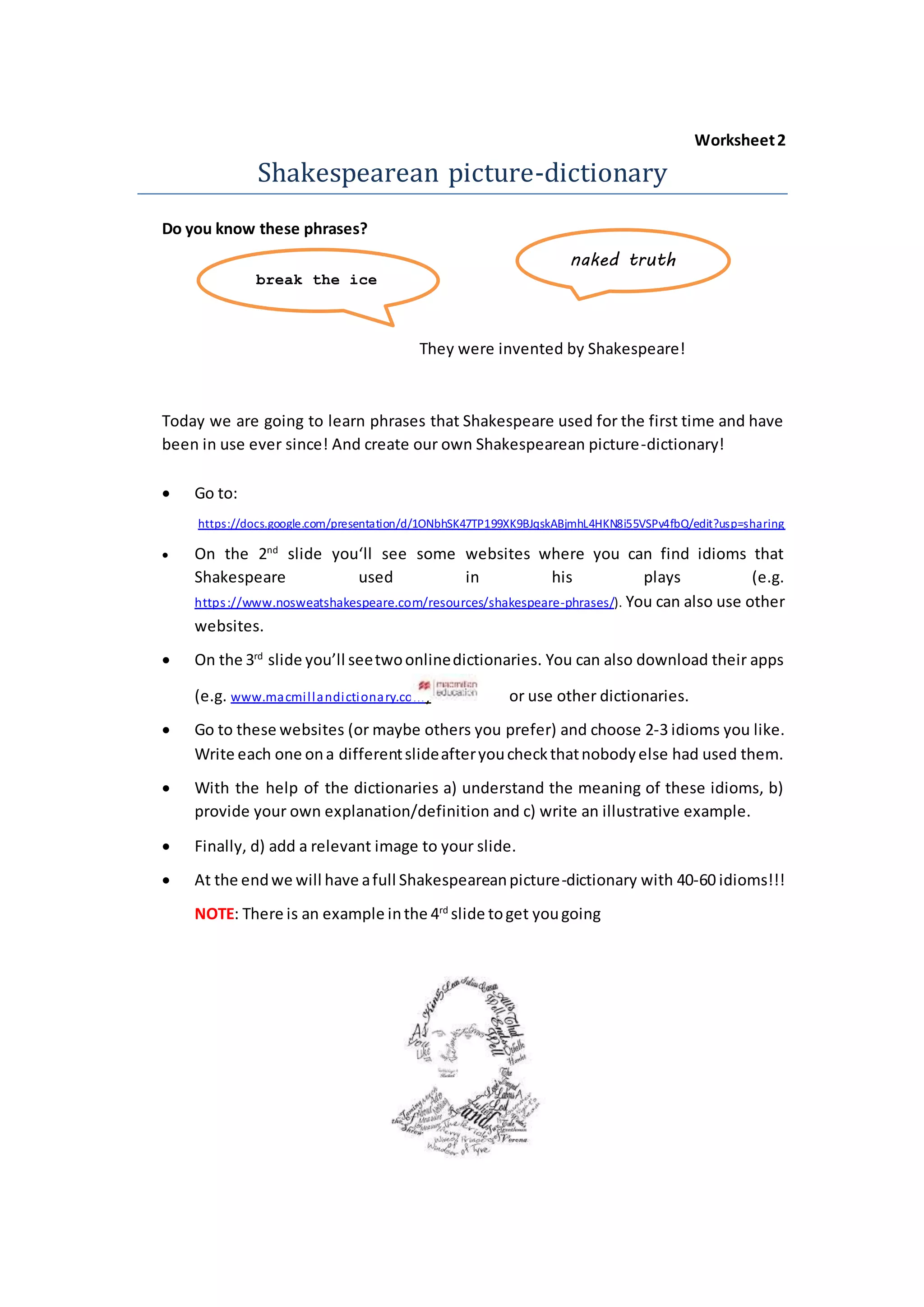 shakespearean picture-dictionary | DOCX