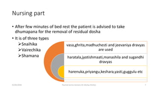 Paschat karma of vamana | PPTX
