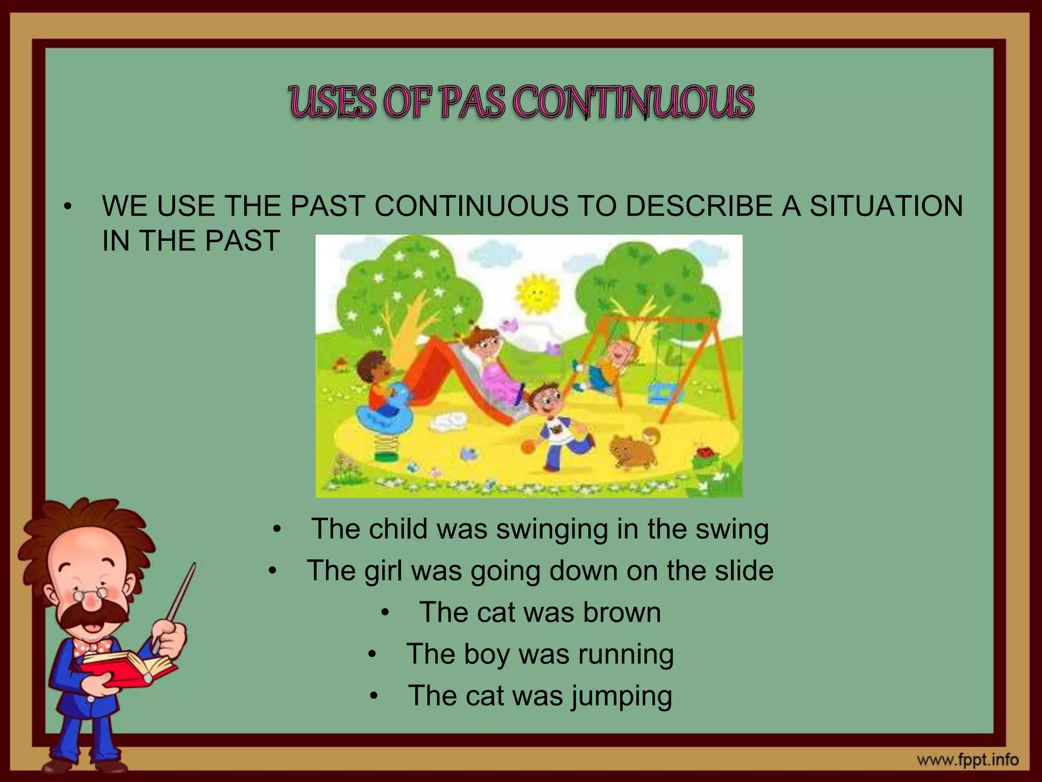 Past continuous | PPT