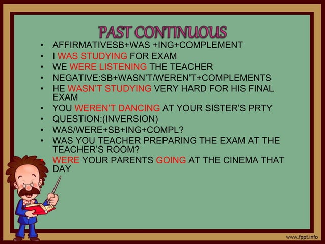 Past continuous | PPT