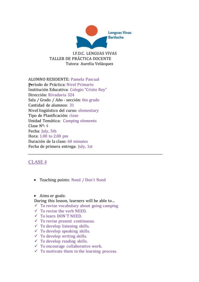 Pascual. primary.lesson 4 passed | PDF | Free Download