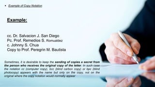 Business Letter | PPTX