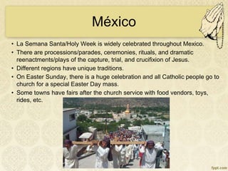 Pascua y Semana Santa | PPTX | National & Civic Holidays | Holidays