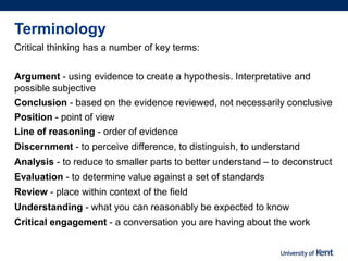 PASE Critical thinking KS 2019.pptx | Education