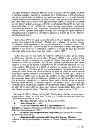 Pashko Vasa - E verteta mbi Shqiperine dhe Shqiptaret | PDF