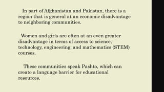 The Pashto Language as a Learning Tool for STEM | PDF
