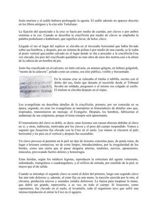 Pasión y-muerte-de-cristo-desde-el-punto-de-vista-médico | PDF