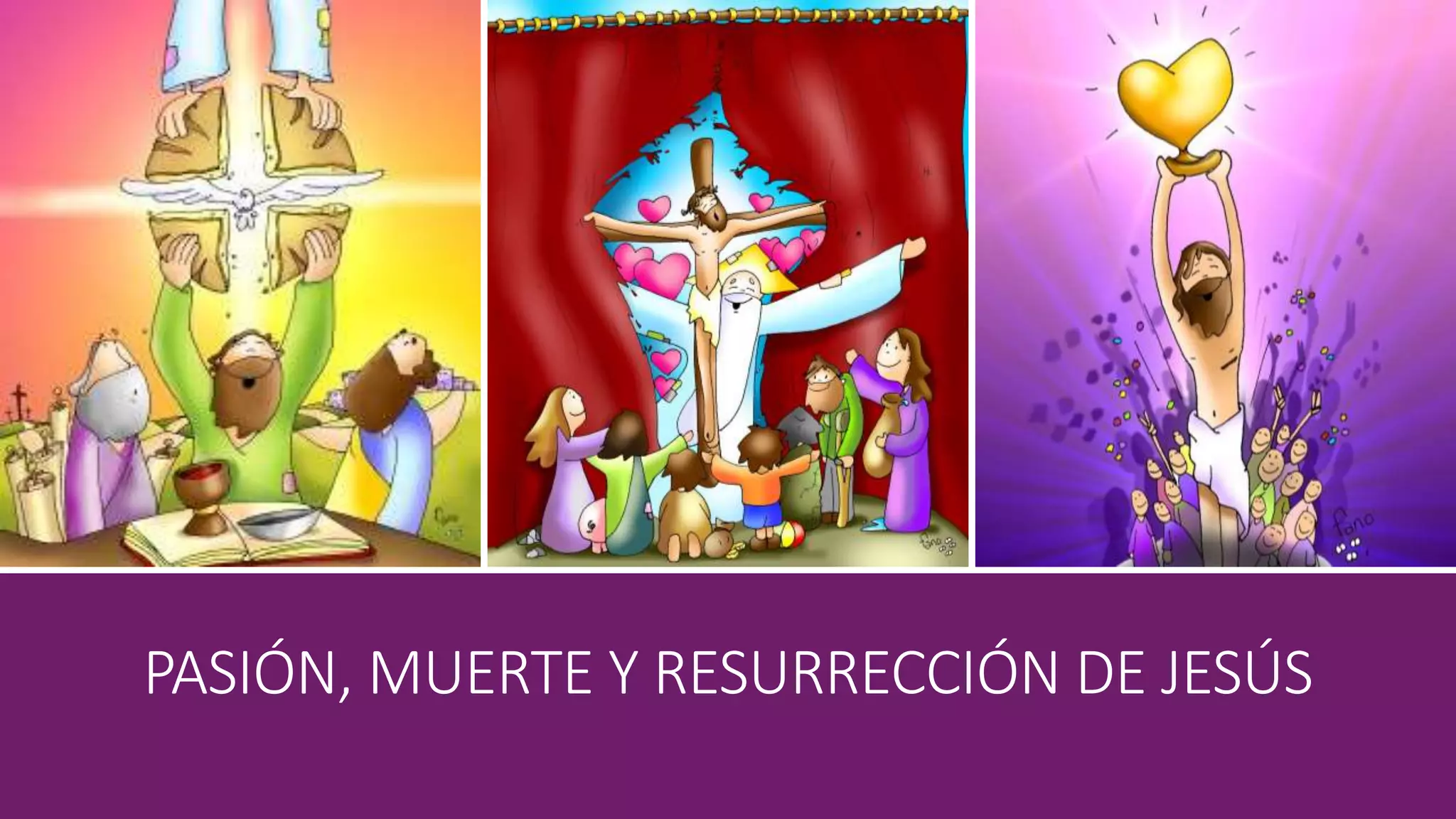 Pasión, muerte y resurrección de jesús | PPTX
