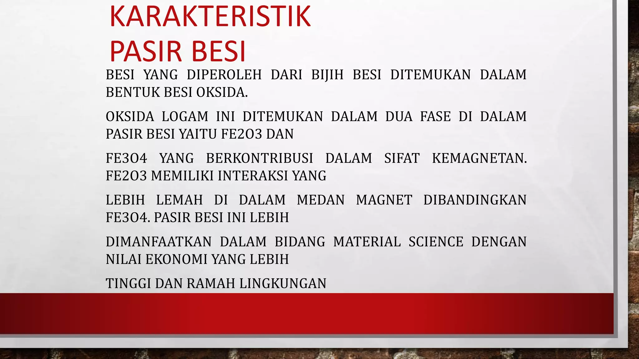 Pasir besi - bahan galian industri | PDF
