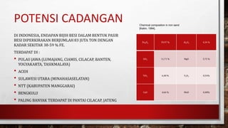 Pasir besi - bahan galian industri | PDF