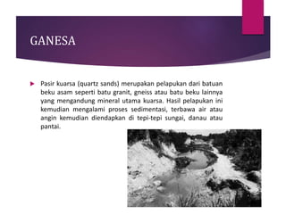 PASIR KUARSA - BAHAN GALIAN INDUSTRI - BONITA | PDF
