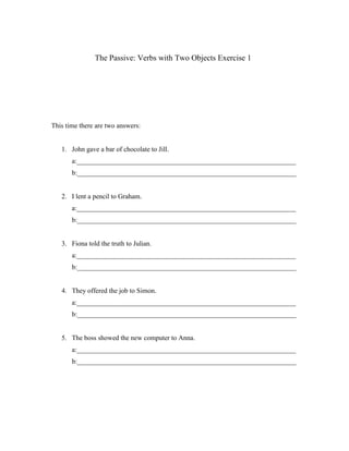 Pasive voice 6-karina | PDF