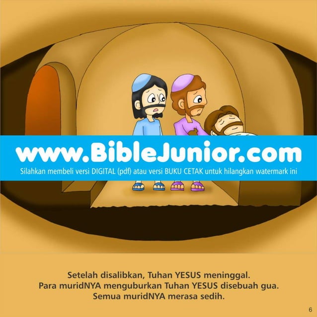 Paskah, Komik Rohani Alkitab Anak Kristen | PDF