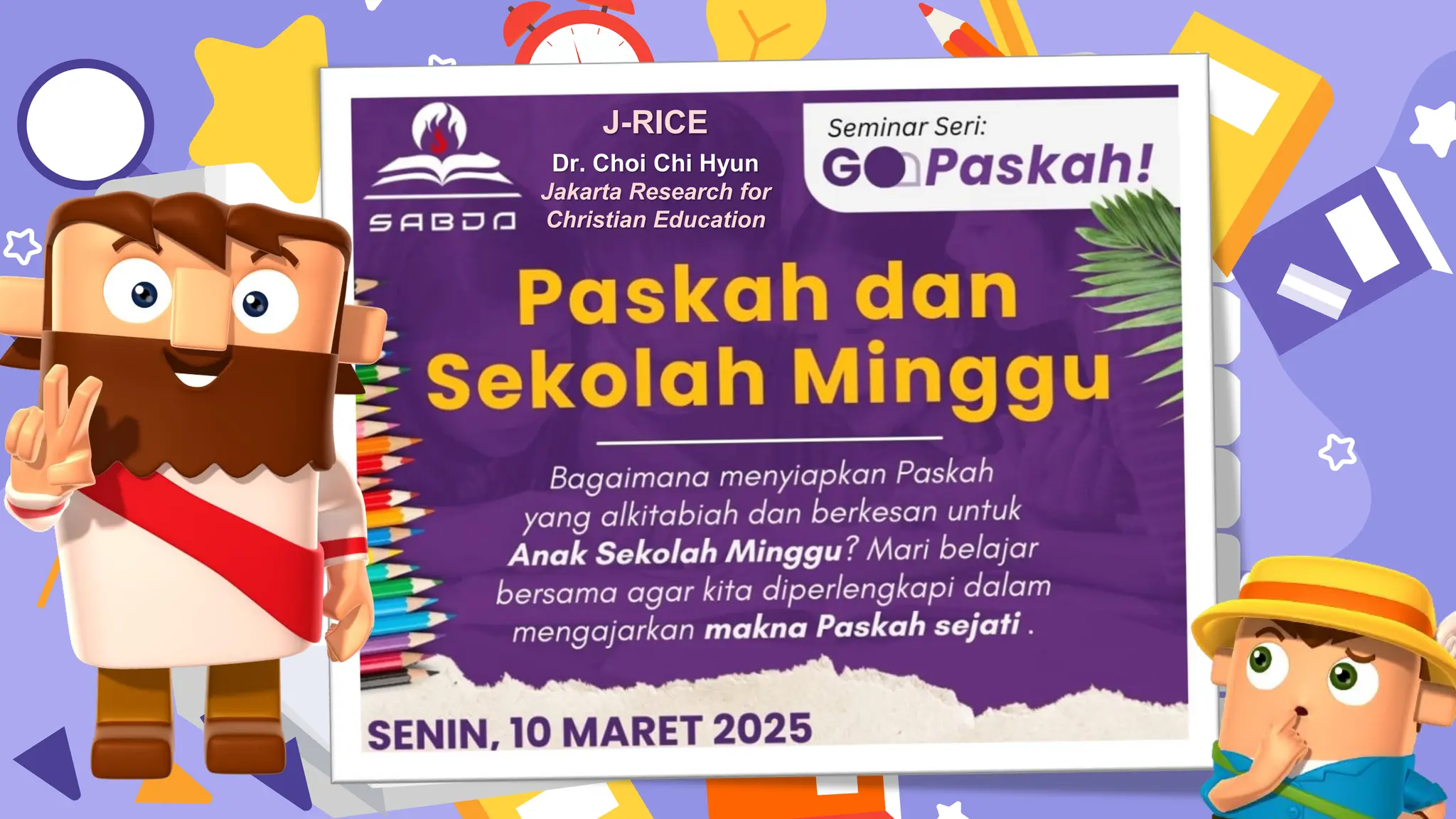 SABDA Ministry Learning Center: Go Paskah: Paskah dan Sekolah Minggu bagian 1 | PDF