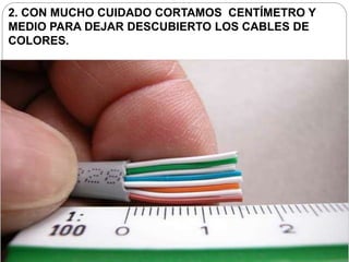 Paso a paso cable utp | PPTX
