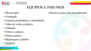 Paso a paso Coprología - Leidy Giraldo | PPTX