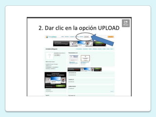 Pasos para subir un archivo en SLIDESHARE | PPTX