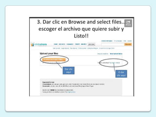 Pasos para subir un archivo en SLIDESHARE | PPTX