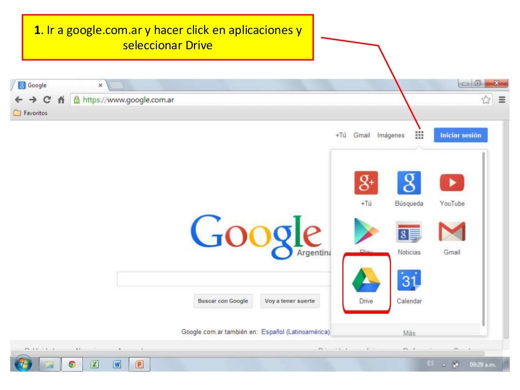 Pasos Basicos Para Ingresar Y Usar Google Drive Guía De Google Docs: