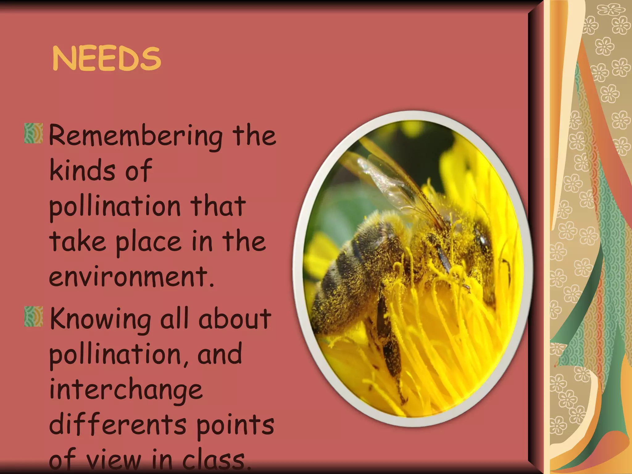 Pasos del proyecto de aula how does pollen move | PPT
