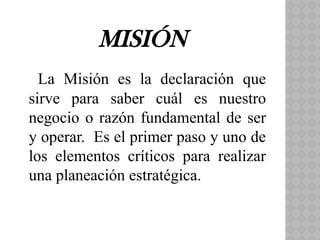 PASOS PARA LA ELABORACIÓN DE LA MISION Y VISION.pptx