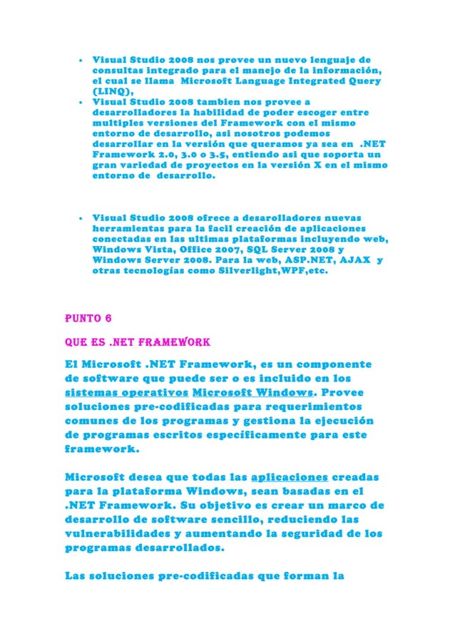 Pasos para crear un proyecto de visual studio 2008[1][1] | PDF