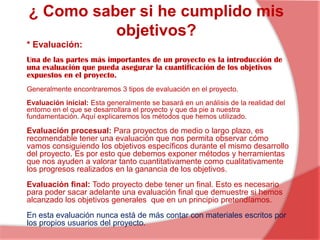 Pasos para crear un proyecto exitoso | PPTX