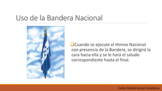 Pasos para doblar la Bandera Nacional De Honduras | PPSX