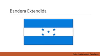 Pasos para doblar la Bandera Nacional De Honduras | PPSX