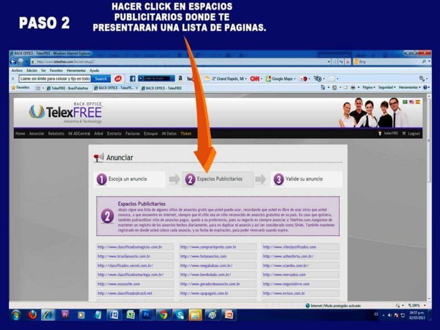 Pasos para hacer los anuncios telexfree 2013 Pasos para hacer los anuncios telexfree 2013