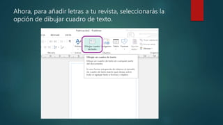 Pasos para hacer una revista en Microsoft Publisher | PPTX