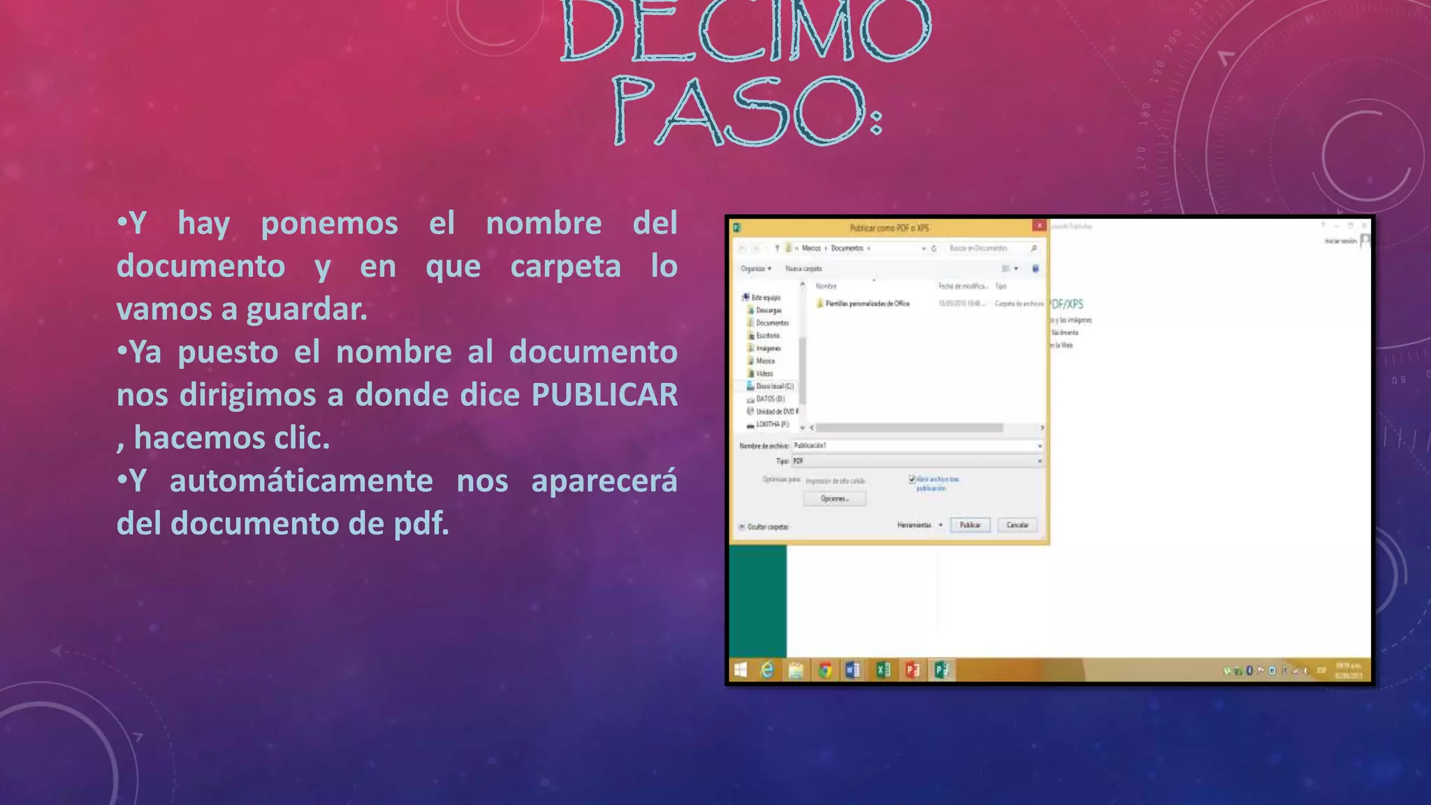 Pasos para hacer una tarjetas de invitacion en publisher lucia santos ...