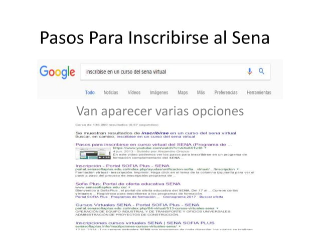 Pasos para inscribirse al sena.pptx andrea | PPT