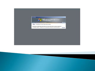 TUTORIAL WINDOWS SERVER 2003 | PPT