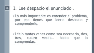 Pasos Para Resolver El Problema