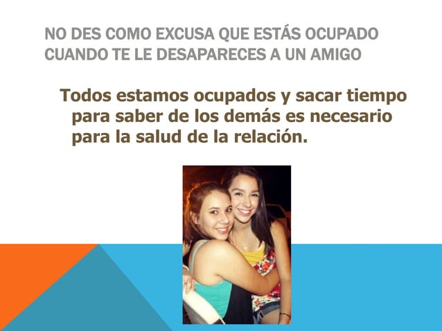 Pasos para ser un buen amigo | PPTX