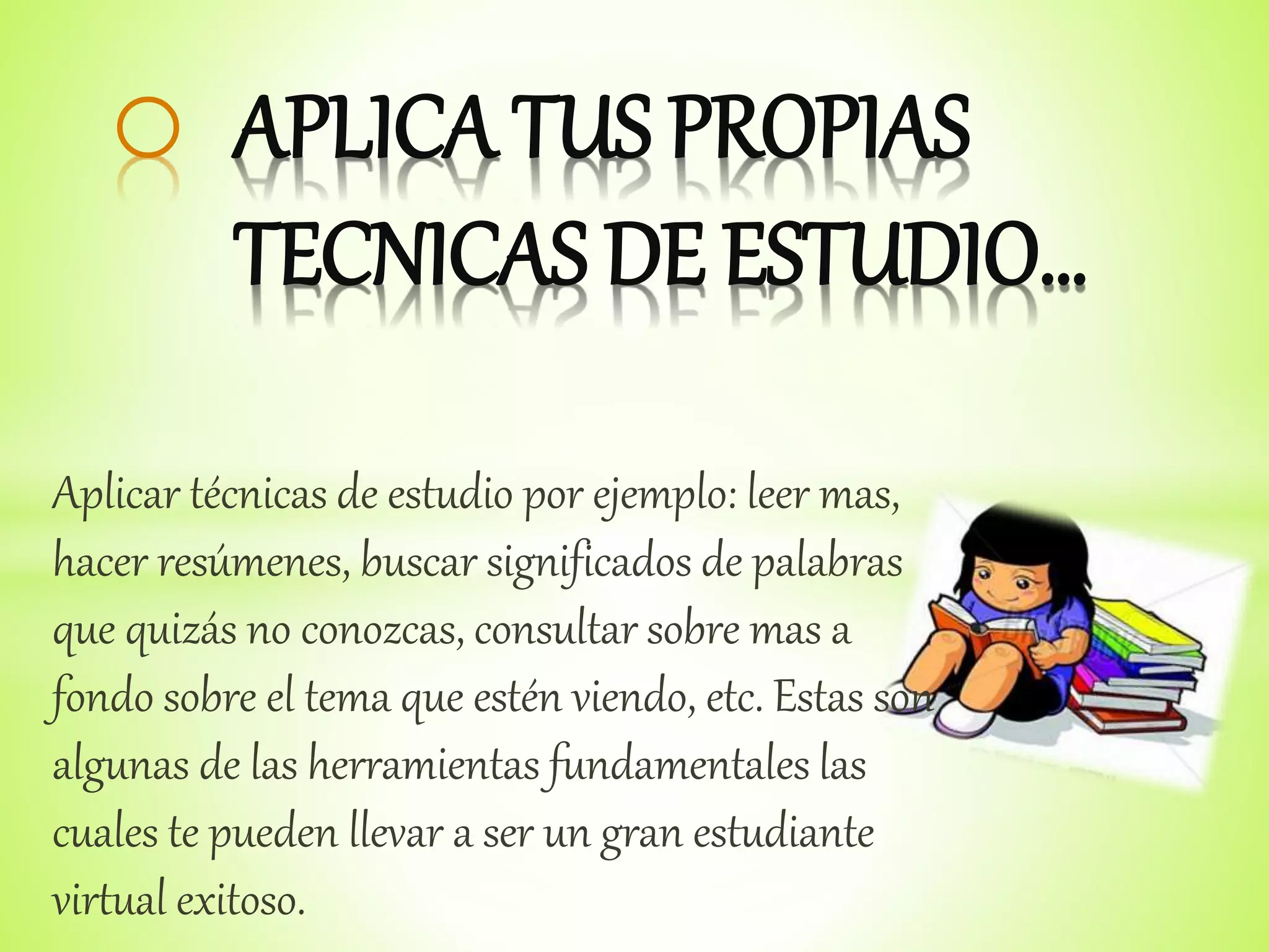 Pasos para ser un buen estudiante | PPTX