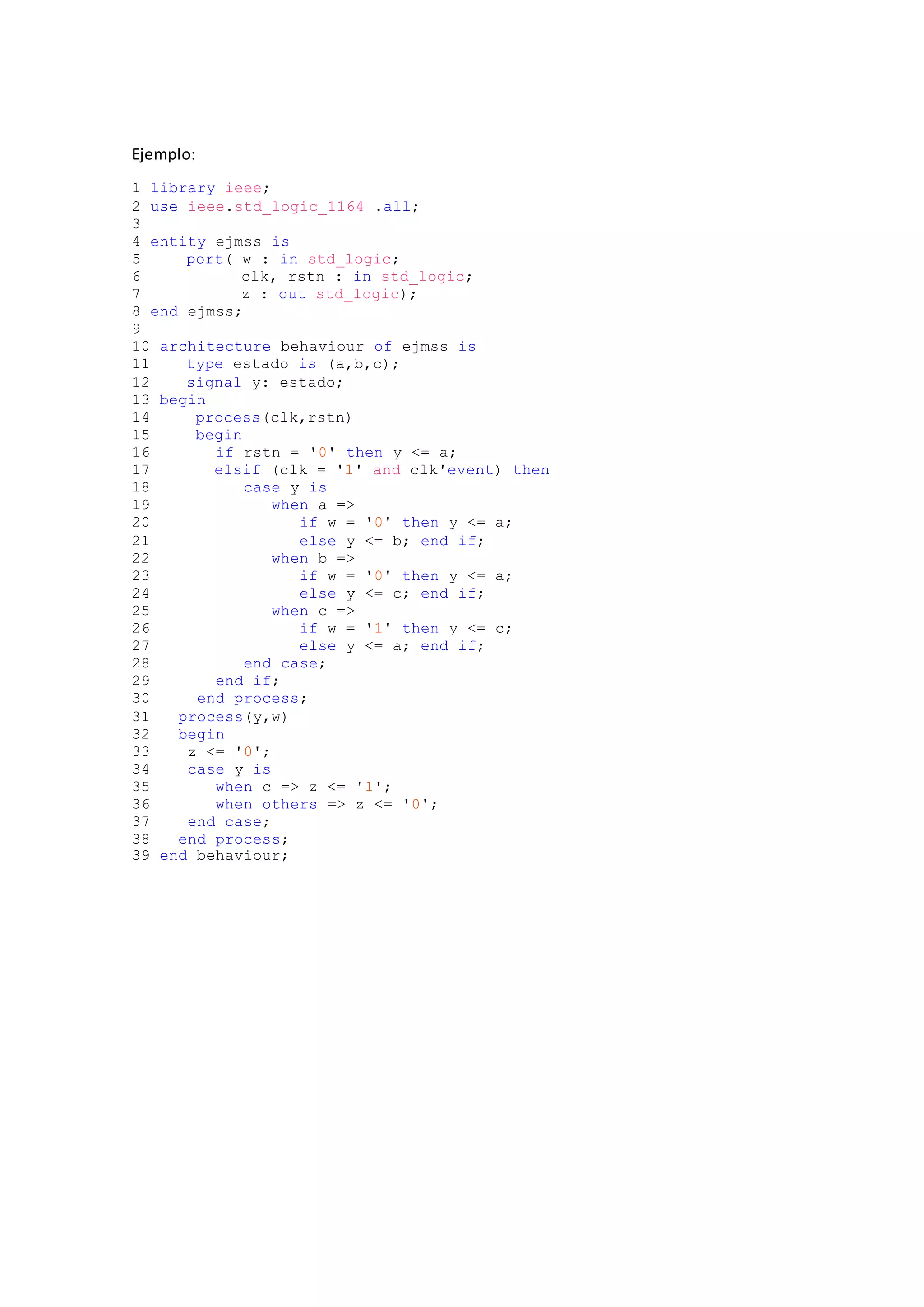 Pasos para simular una mss en vhdl | DOCX | Computing | Technology & Computing