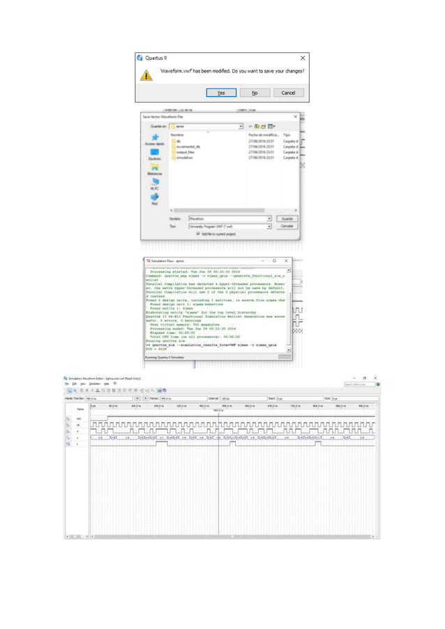 Pasos para simular una mss en vhdl | PDF