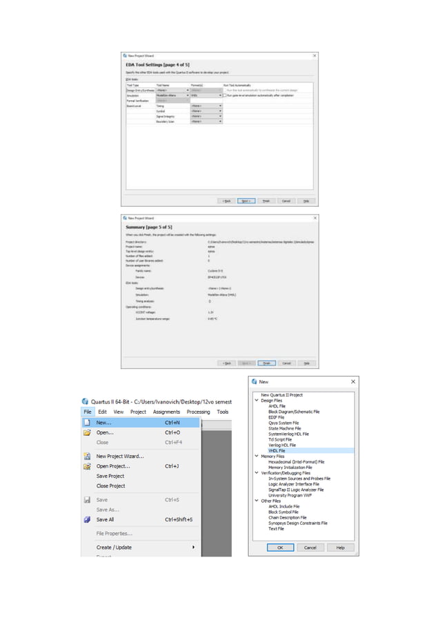 Pasos para simular una mss en vhdl | PDF