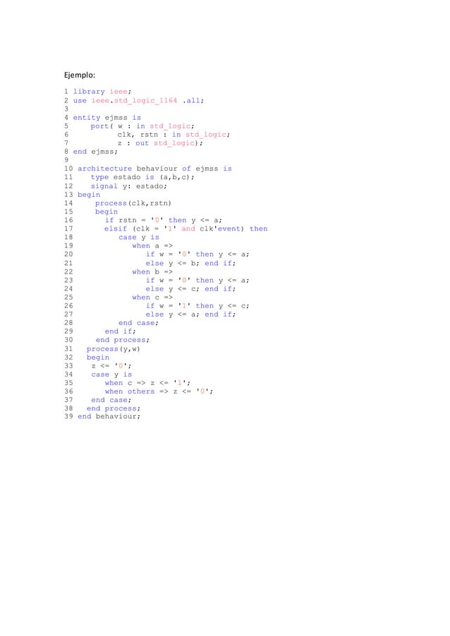 Pasos para simular una mss en vhdl | PDF