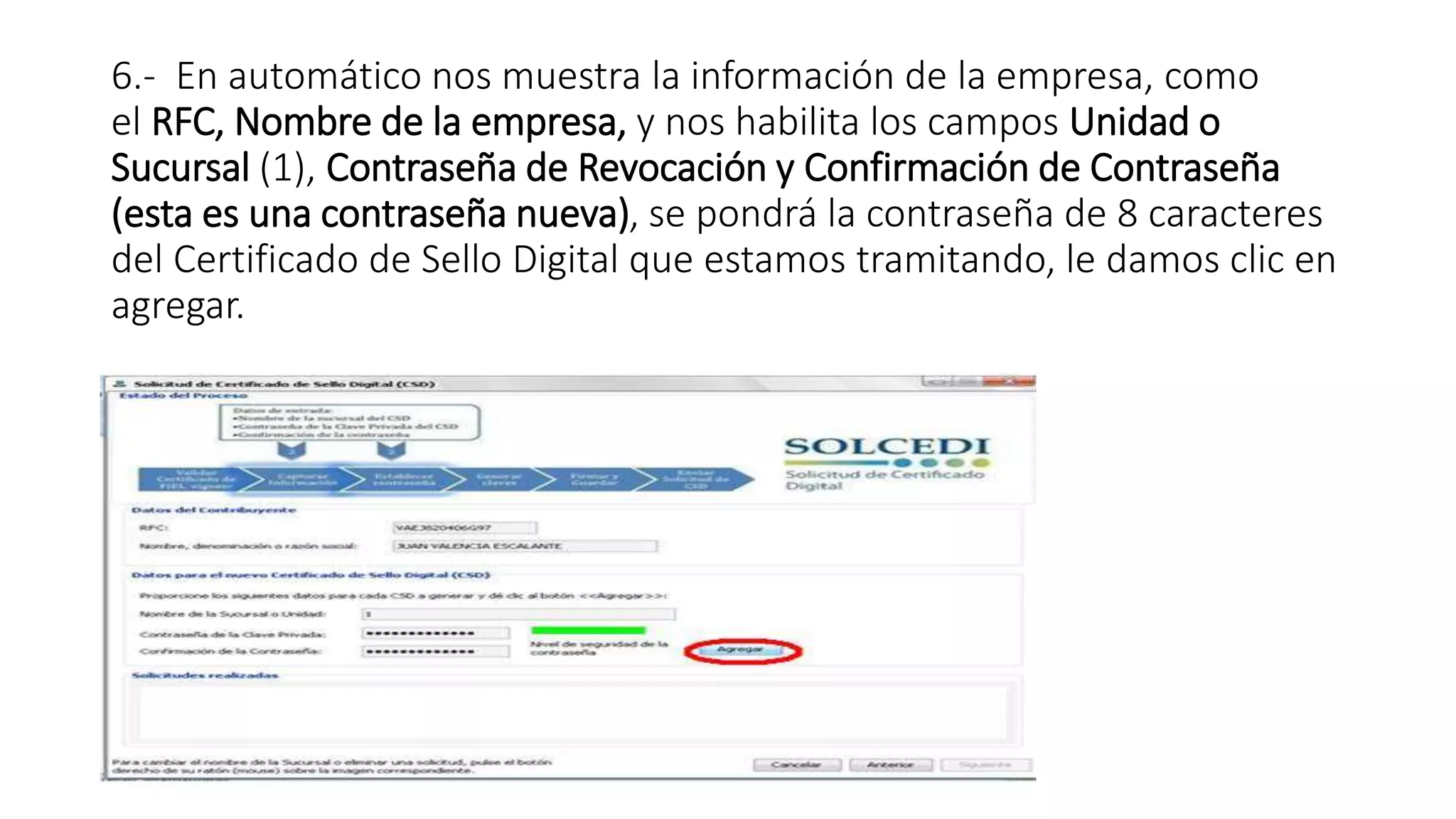 Pasos para tramitar certificado de sello digital | PPT