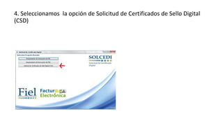 Pasos para tramitar certificado de sello digital | PDF